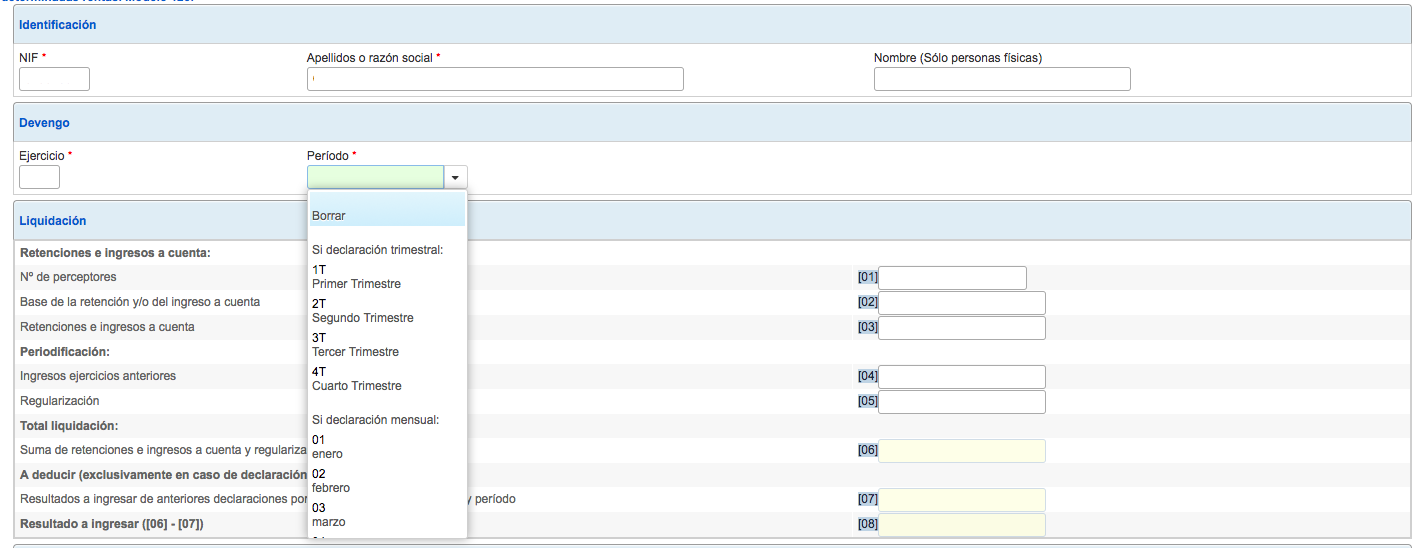Cómo rellenar el modelo 123: Ingreso de retenciones de préstamos | Anfix