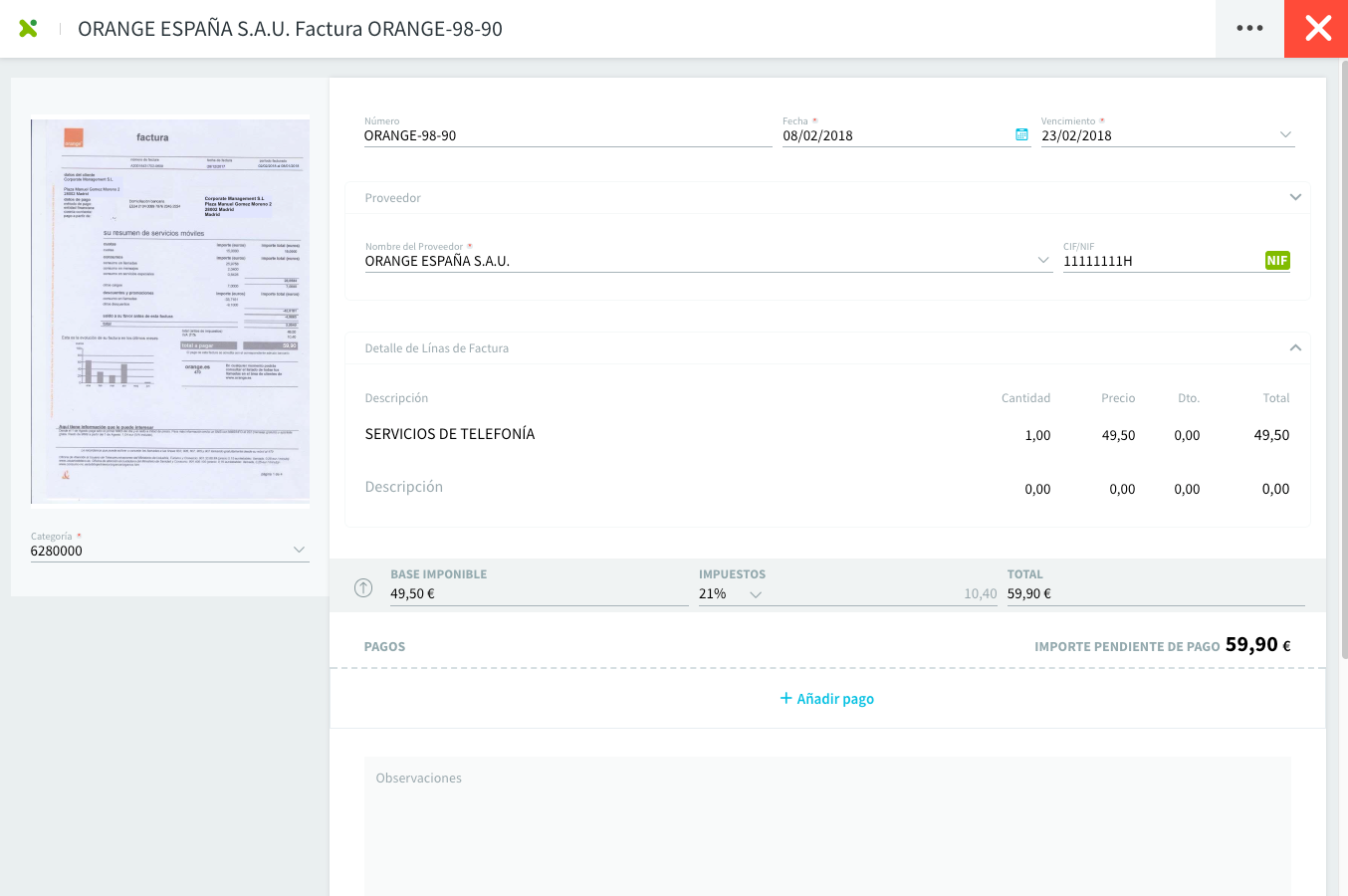 Nuevo CleverScan® de facturas emitidas | Blog Anfix